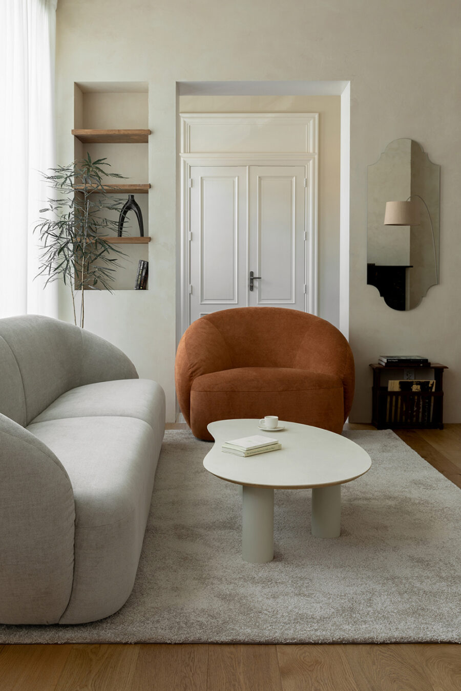 Mue 陶板咖啡桌 - J & M PLUS FURNITURE | 美學生活實踐者